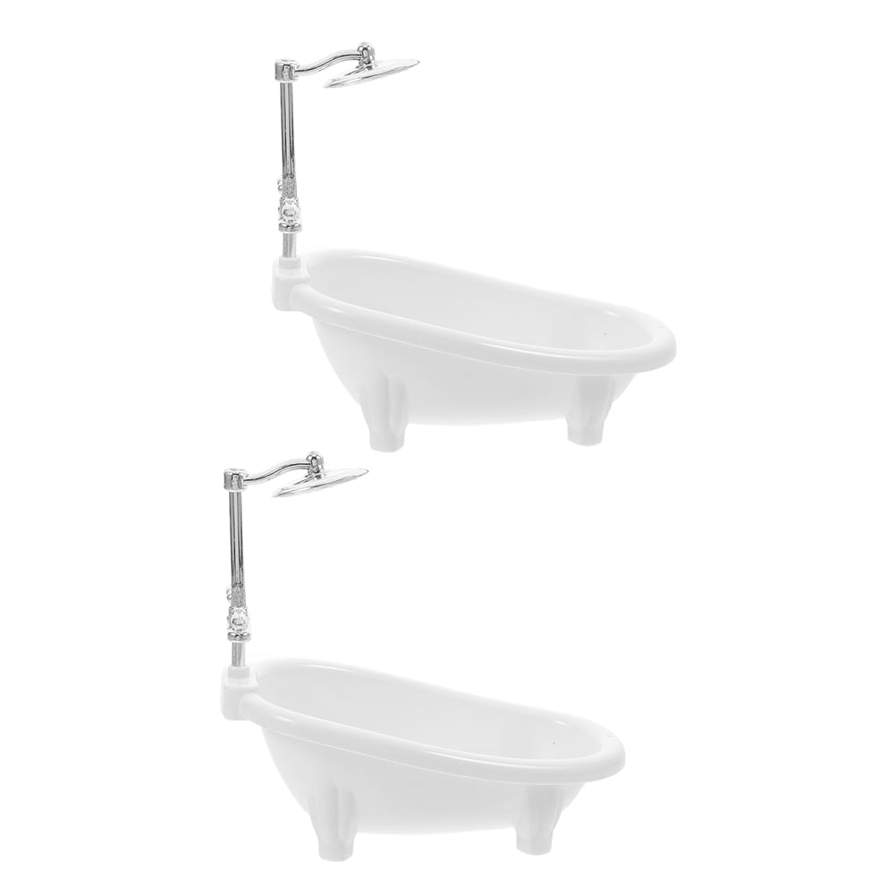 Click here for Alvinma 2 Pcs Dollhouse Bathroom Furniture Miniatu... prices