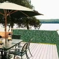 Artificial Ivy Privacy Fence Panel, UV Resistant Plastic Plant Screen ...