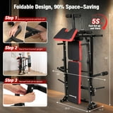 Weight Bench,Blacksmith 6-in-1 Foldable 800lb Capacity Weightbench Set ...