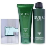 Guess Men's Cologne Gift Set - 2.5 Oz Eau De Toilette, 6.7 Oz Body ...