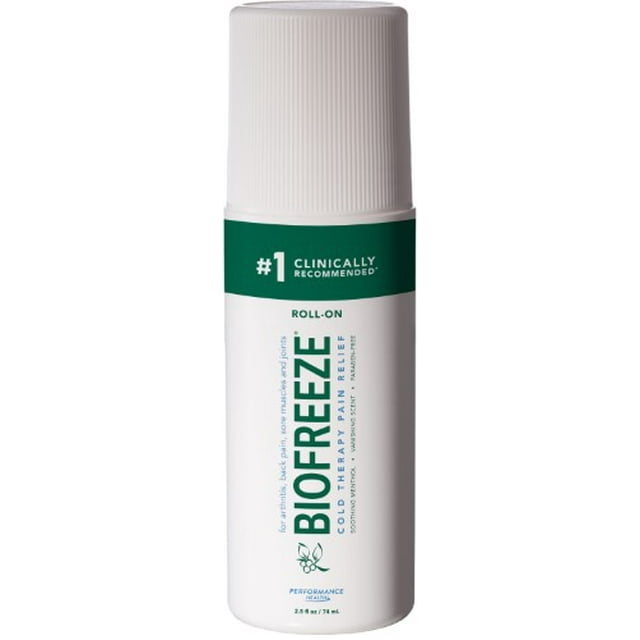 Biofreeze Cold Therapy Pain Relief Roll-on (Pack of 2) - Walmart.com