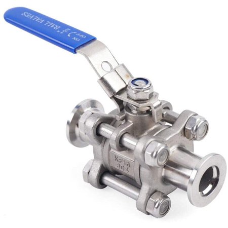 Vacuum Ball Valve, High Vacuum Quick Ball Valve KF-16 Stainless Steel ...