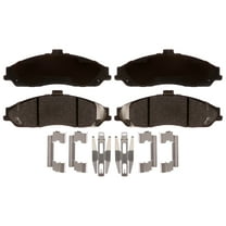 Raybestos, MGD249CH, Raybestos R-Line Ceramic Brake Pad Set, Front, Fit ...