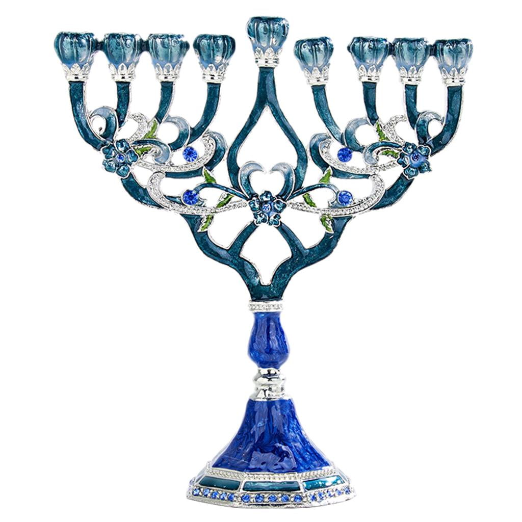 Click here for Lipstore Menorah Candle Holder Enamel Judaica Cand... prices