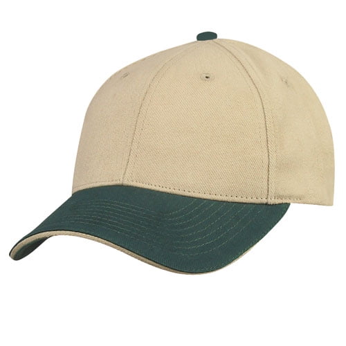ImpecGear Cap 100% Brushed Cotton Cap 6 Panel w/ Fused Buckram Backing ...