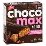 Leclerc Chocomax Dark Chocolate & Caramel Nougat Bars, 160g/5 nougat ...