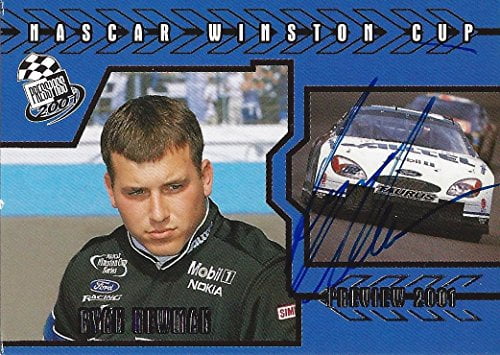 AUTOGRAPHED Ryan Newman 2001 Press Pass Racing (#02 Alltel Racing ...