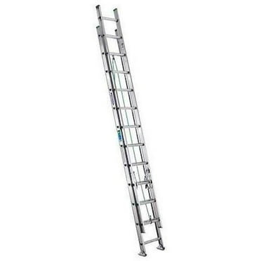 Louisville Extendable Construction Ladder, 16 ft. Aluminum, Type I, 250 ...