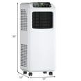 Giantex 9000BTU Portable Air Conditioner, 3-in-1 Unit, Dehumidifier and ...