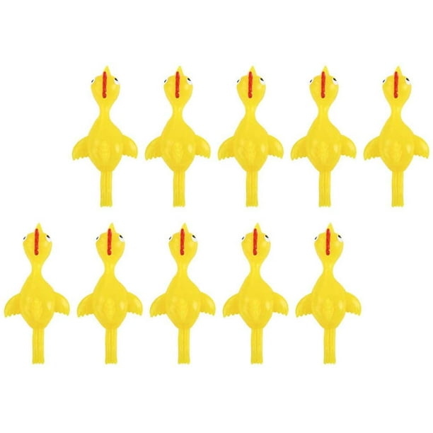 13Pcs Rubber Slingshot Chicken Flick Chicken Flying Chicken Flingers ...