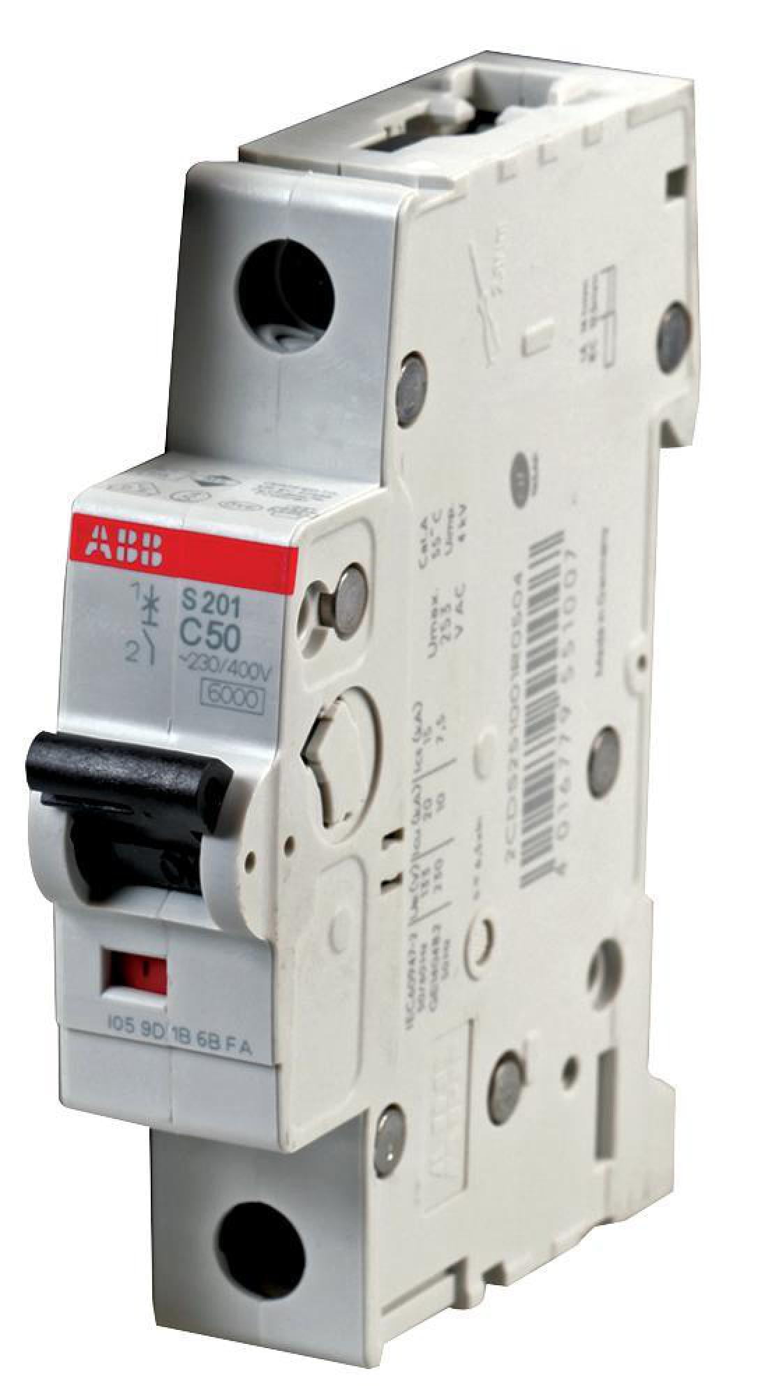 ABB - 50A SP Type C MCB - Walmart.com