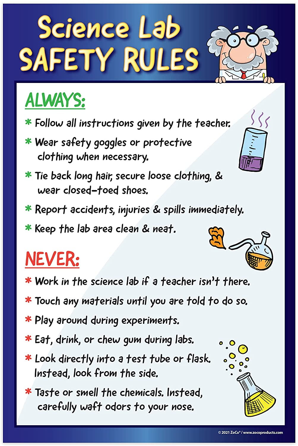 Science Safety Rules For Kids