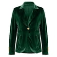Aellinatey Flannel Suit For Women Casual Open Front Long Sleeve Jackets ...