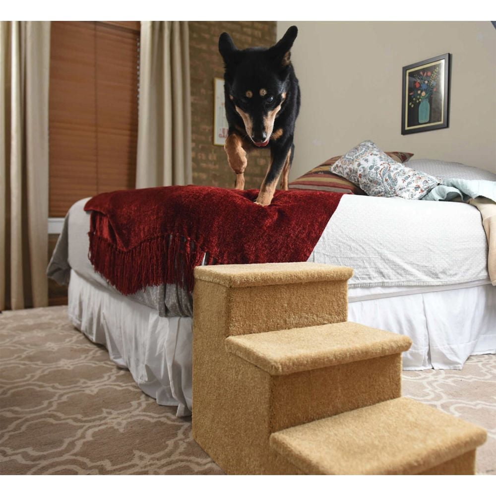 Click here for Prevue Pet Products Prevue Pet Carpeted Pet Steps... prices