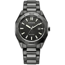Citizen Eco-Drive PCAT Chronograph Black Dial Men's Watch CB5912-50E ...