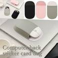 Universal Mouse Holder For Laptop Reusable Adhesive Pouch Stick-On ...