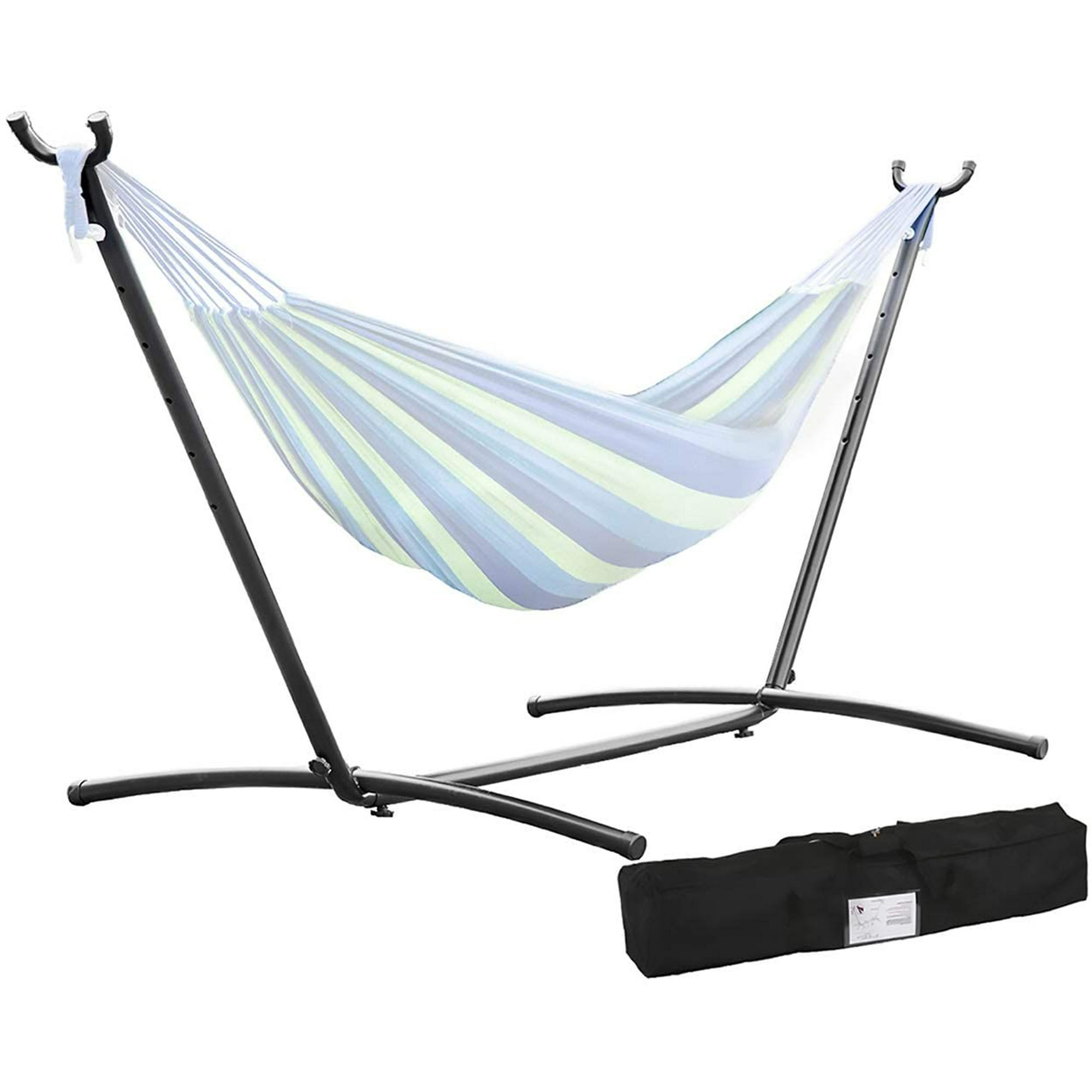 Fdw Hammock Stand Portable Heavy Stand Portable Steel Only For Outdoor Patio Or Indoor  Carrying Case (No ) One Size