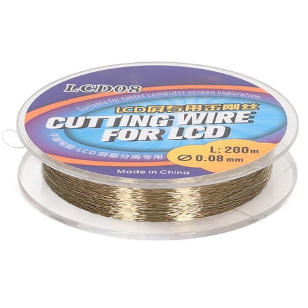LCD Screen Cutting Wire, Screen Cutting Line 0.08mm Diameter For Tablet ...