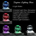 UGUCYUI-3d Solar System Model Crystal Ball 80mm 3.15inch - Outer Space ...
