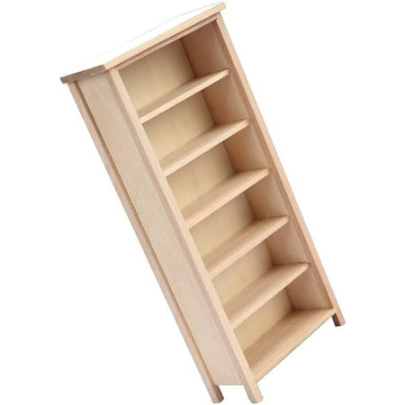 Miniature Dollhouse Simulation Bookcase Mini Furniture Model Toy DIY ...