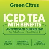 Ryl Iced Tea, Green Citrus, Antioxidant Superblend, Zero Sugar, Low ...