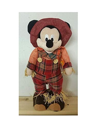 Mickey Mouse Scarecrow Plush Greeter 14" - Walmart.com