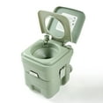 Jaxpety 5.28 Gal Portable Toilet, Push-rod, Detachable Tank, Camping ...