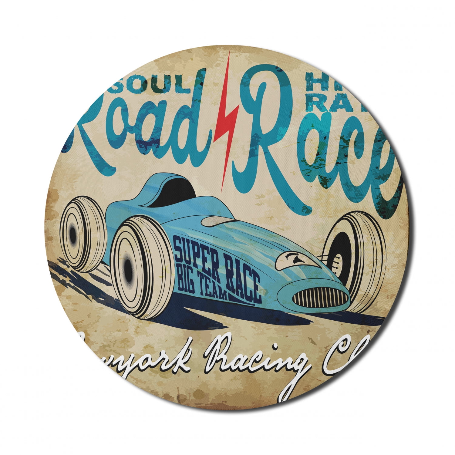 Cars Mouse Pad for Computers, New York Racing Club Race Car from ...