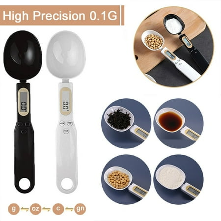 Electronic Kitchen Scale 500g 0.1g LCD Scale Digital Measuring Spoon ...
