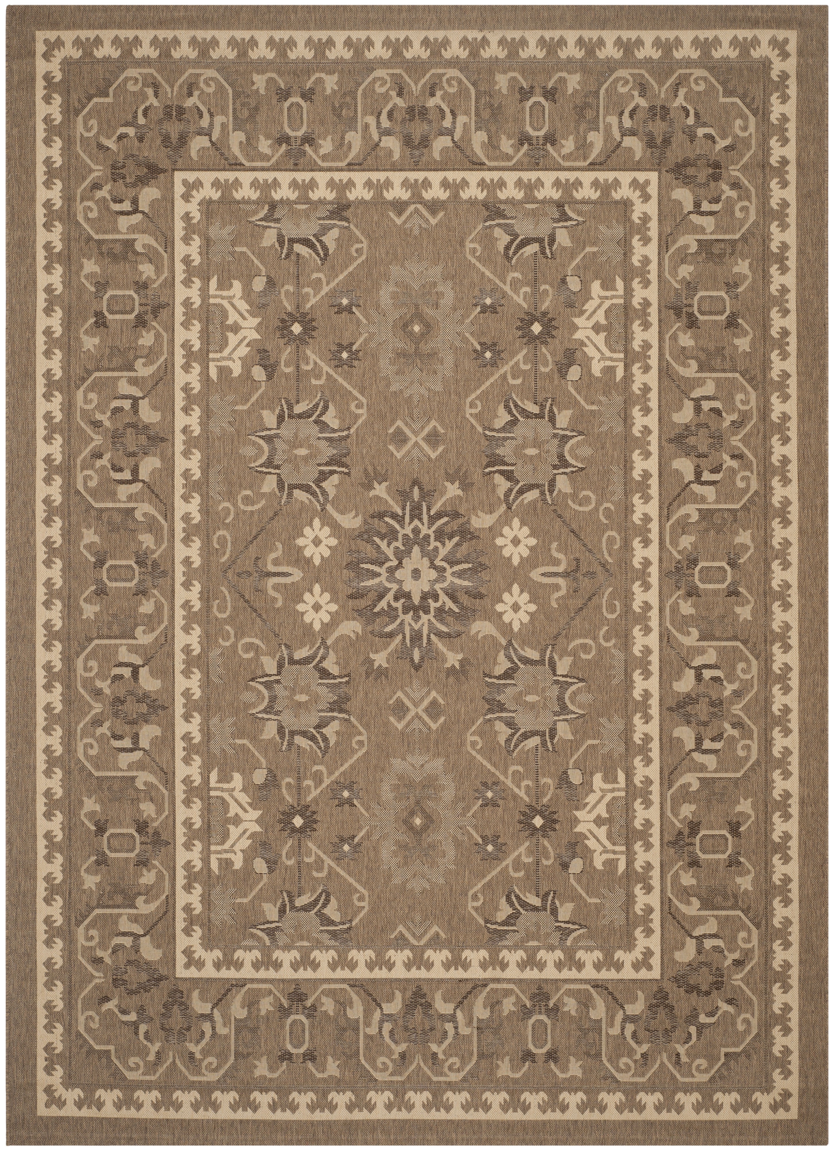 Safavieh Courtyard Angela Floral Indoor/Outdoor Area Rug or Runner ...