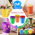 24 Pcs Plastic Ice Buckets for Parties 3 Liters Wine Bucket Portable ...