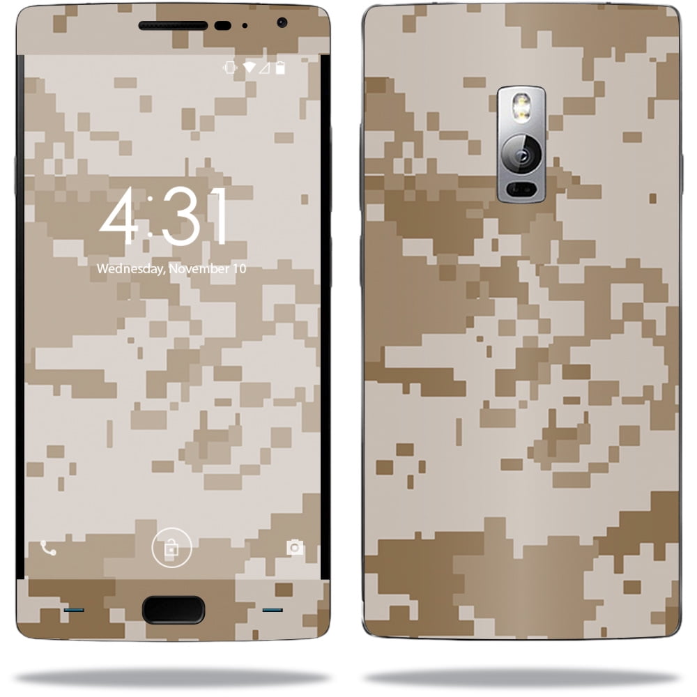 Skin Decal Wrap Compatible With OnePlus 2 Sticker Design Desert Camo ...
