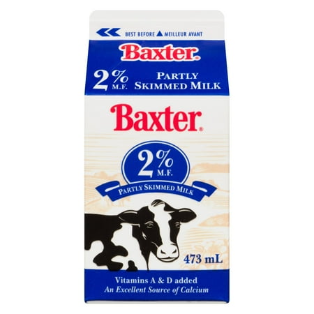 Baxter 2% Partly Skimmed Milk | Walmart Canada