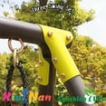 SESSLIFE Heavy Duty Metal Swing Set, Outdoor 3-in-1 Play Frame, Swing ...