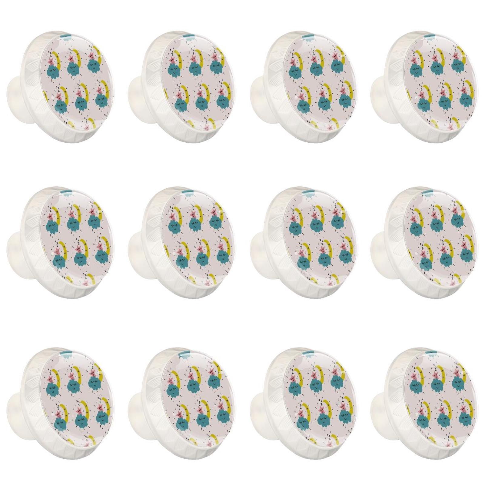 12 Pcs Moon Star Good Night Sleep Knobs for Kitchen Cabinet Cupboard ...