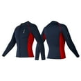 Fewfanhot Men's 3mm Neoprene Long Sleeve Wetsuit Tops, Thermal ...