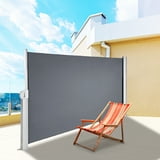 Enclo Lincoln Charcoal Color Outdoor No Dig WoodTek Vinyl Privacy ...