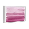 Stupell Industries Ombre Pink Blush White Framed Giclee Art, design by ...