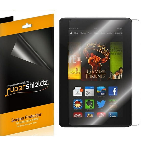 Supershieldz Tempered Glass Screen Protector for Fire 7 Tablet, 2-Pack ...