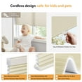 LazBlinds Cordless Cellular Shades, Light Filtering Honeycomb Shade ...