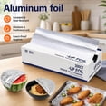 Aluminum Foil Sheets, 304mmx273mmx12um Tin Foil Aluminum Wraps, Pre-Cut ...