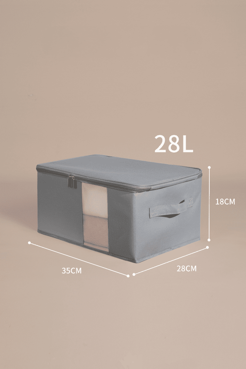 Oxford Cloth Clothes Storage Sorting Box Folding Bedroom Wardrobe ...