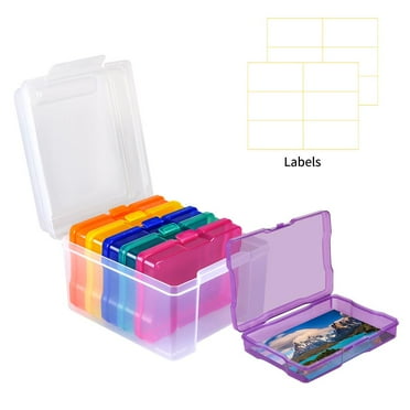 Pioneer Photo Storage Box, Holds 1100 Photos size 4 x 6 - Walmart.com