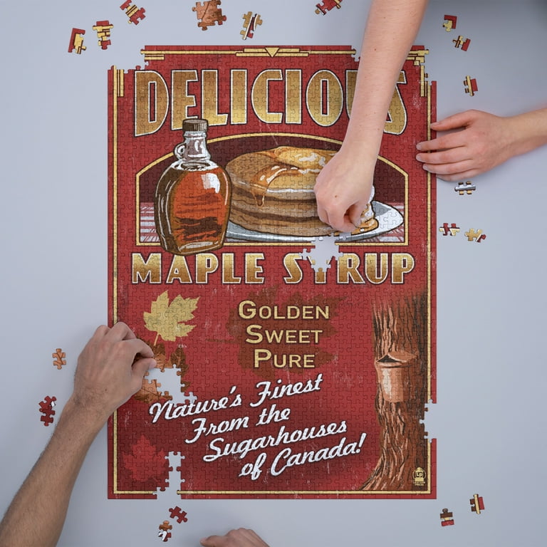 Maple Syrup Signs And Labels
