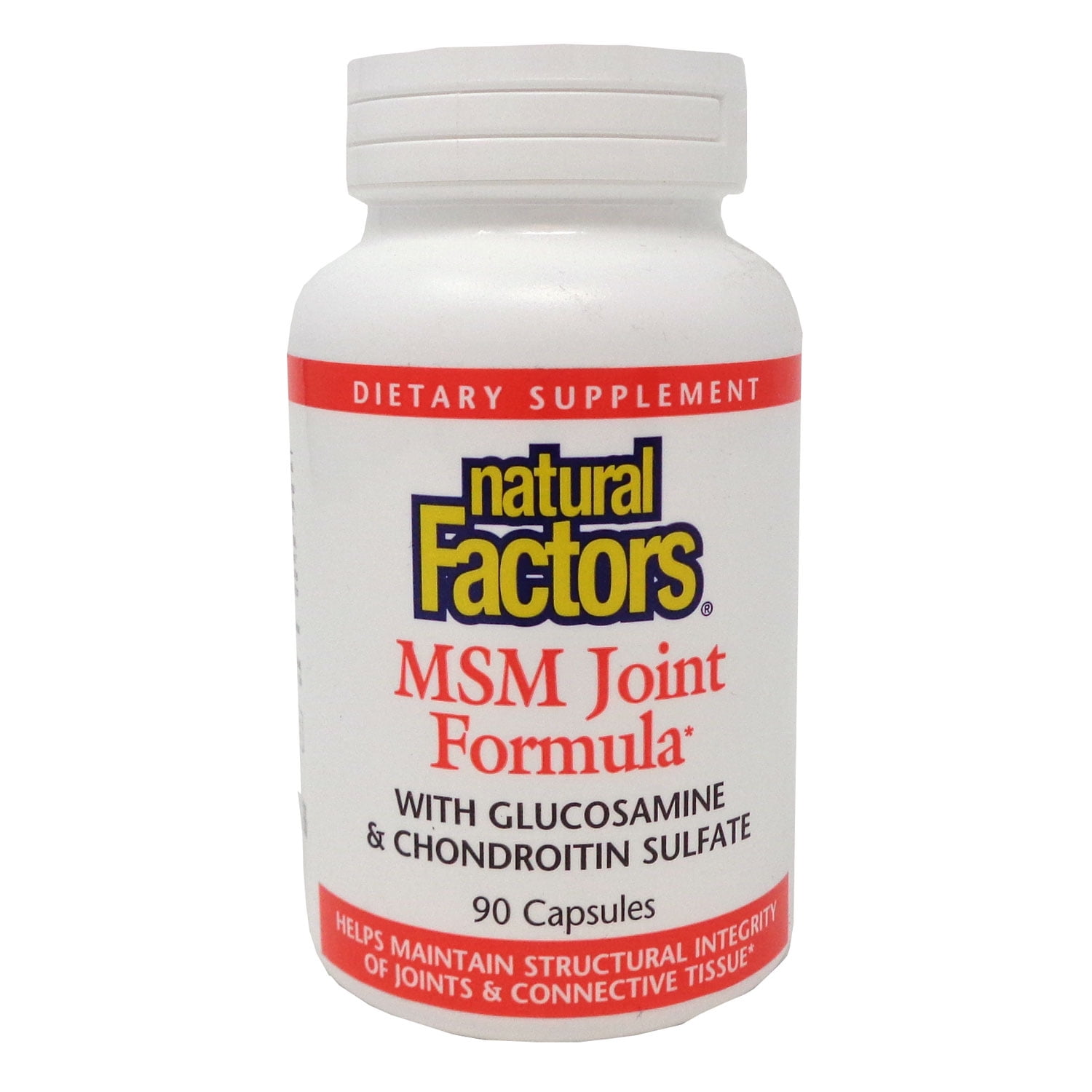 MSM Joint Formula By Natural Factors - 90 Capsules - Walmart.com
