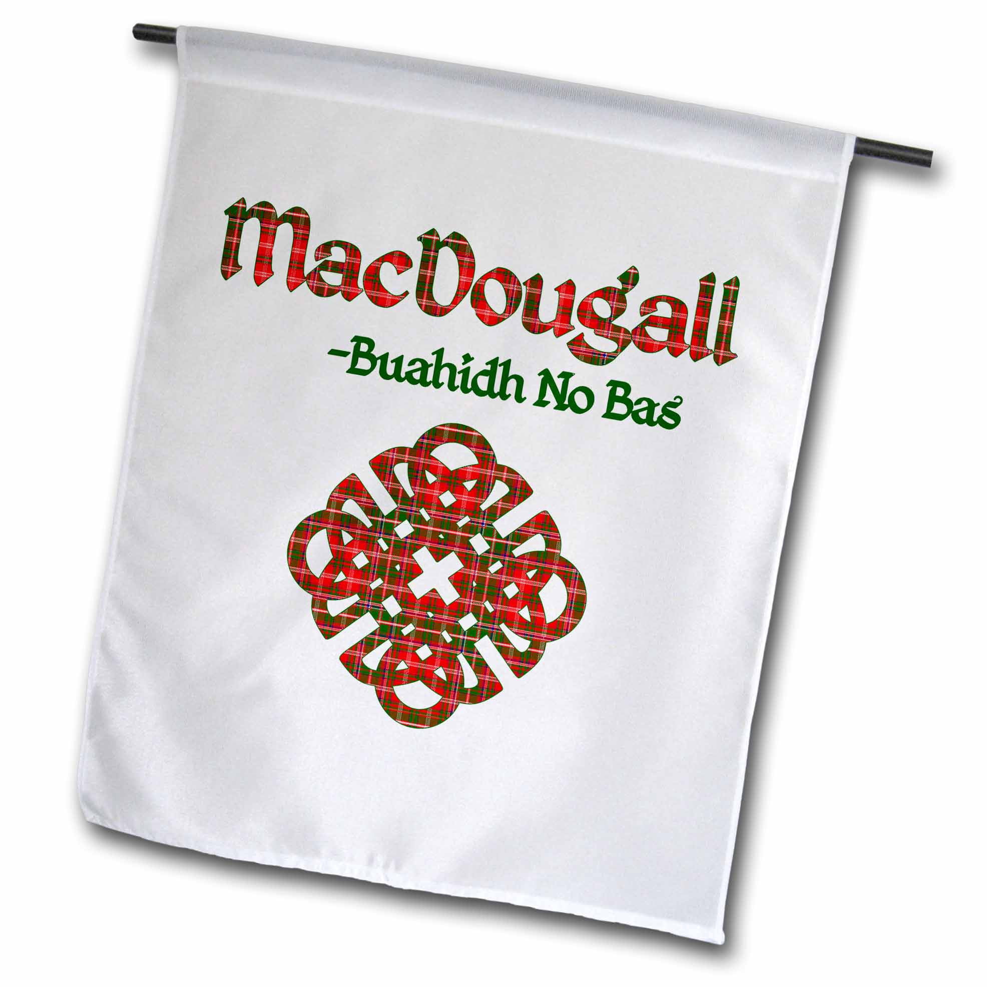 Celtic knot in the tartan colors for MacDougall Clan and family motto ...