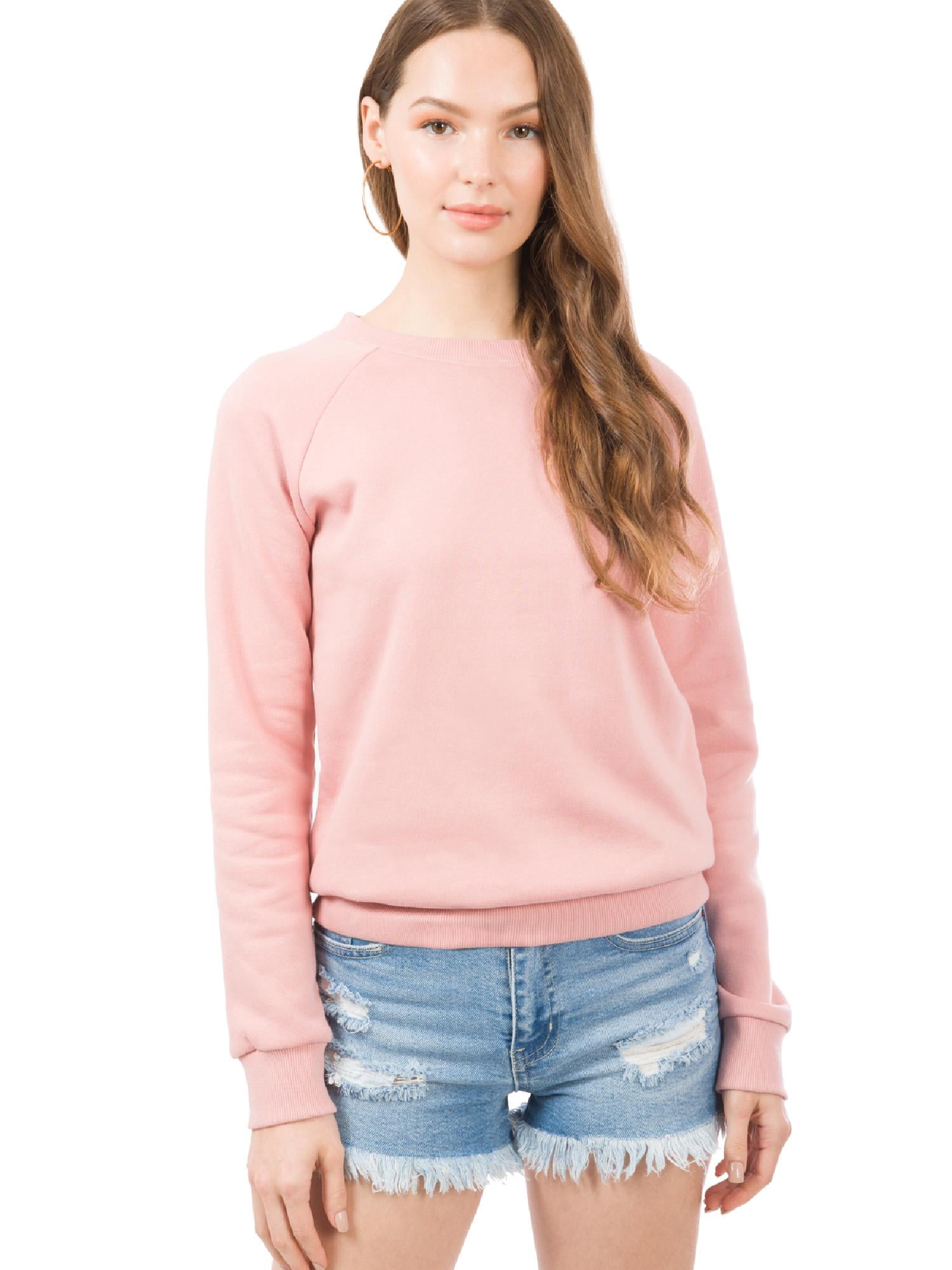 Made by Olivia Women's Basic Soft & Comfortable Pullover Fleece ...