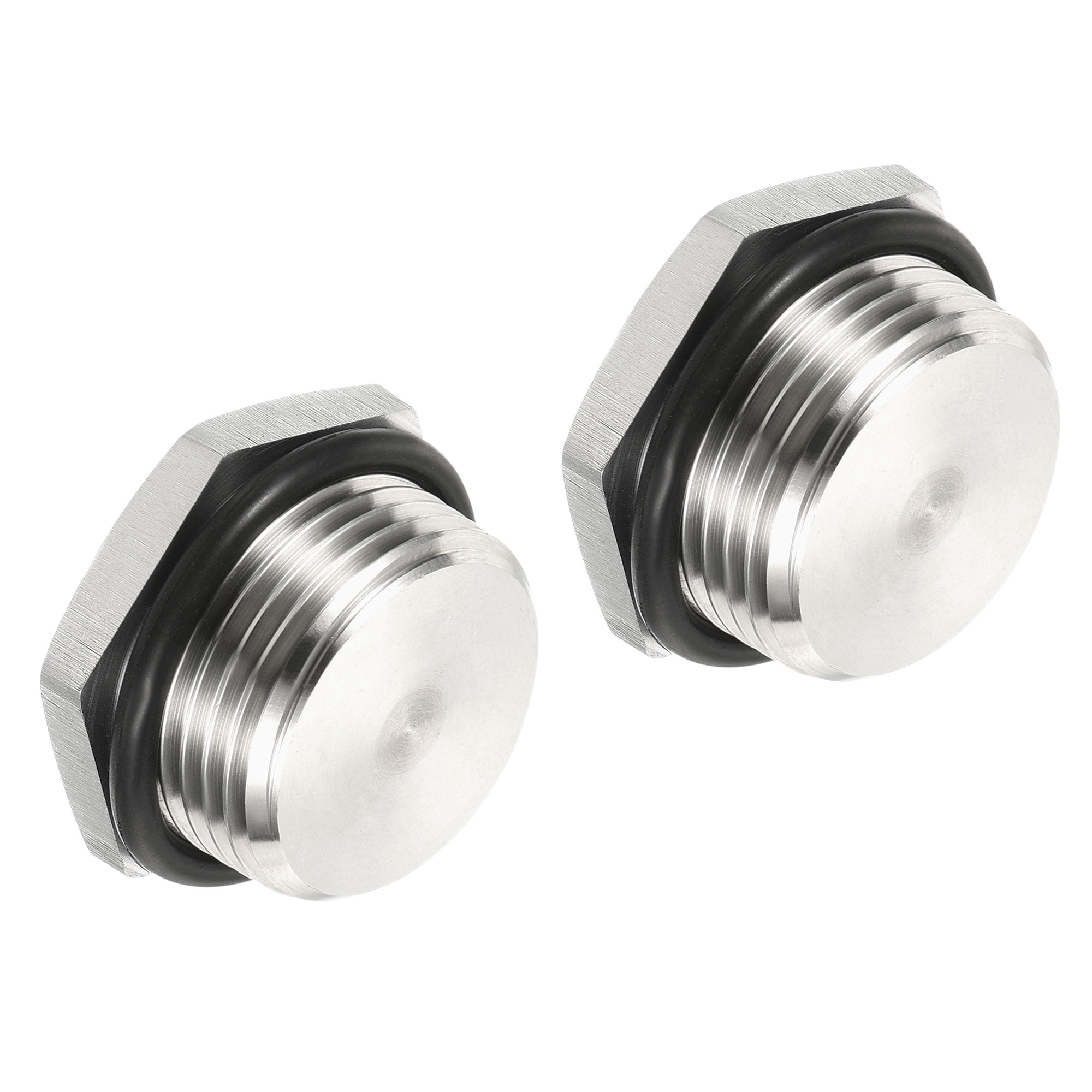 Uxcell 3/4 NPT Male Plug Stainless Steel Thread Hex Head Socket Pipe ...