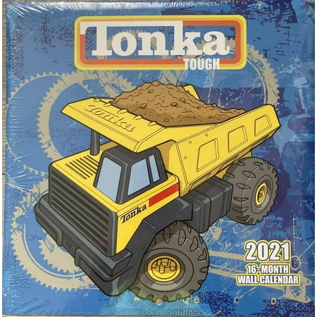 Tonka Tough 2021 16-Month Wall Calendar, Leap Year Publishing LLC ...