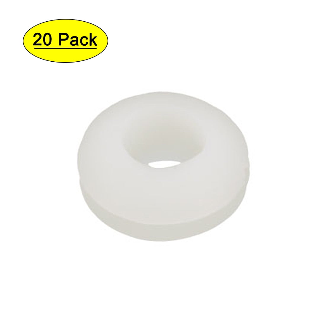 20pcs 6mm Diameter Floor Lamp Pire Protection Coil Rubber Grommet White ...
